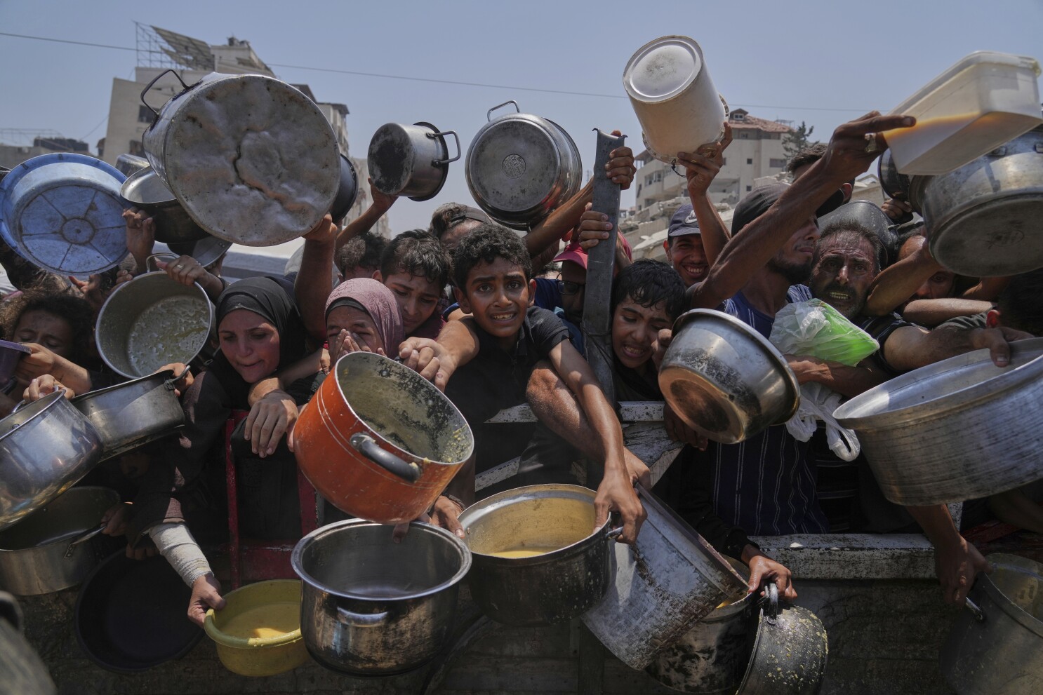 Israel pauses fighting in parts of Gaza amid worsening hunger crisis ...